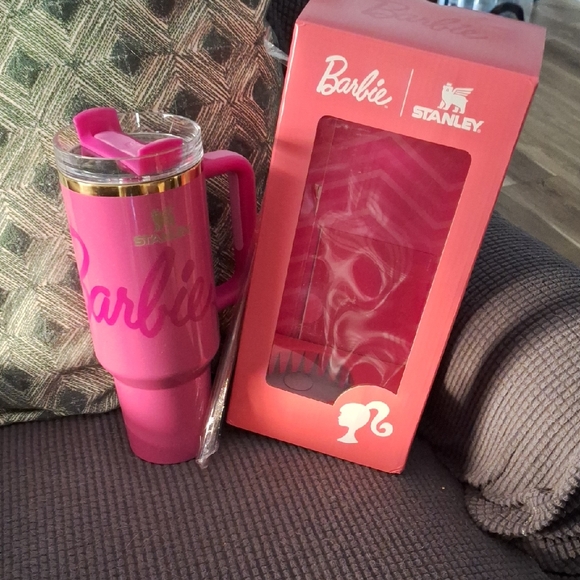 Stanley | Dining | Stanley Vibrant Pink Tumbler With Handle | Poshmark